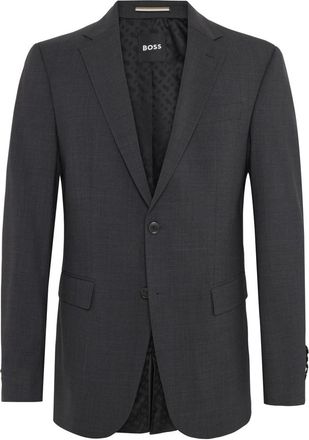 HUGO BOSS Anzugsakko aus Schurwolle und Stretch, Regular Fit in