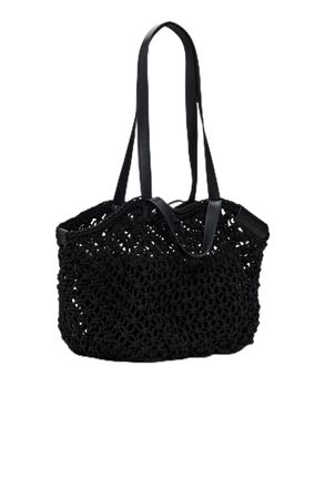 Desigual Damen 25SAXA50 Bag_Braided Cord_CAHUIL M, Black