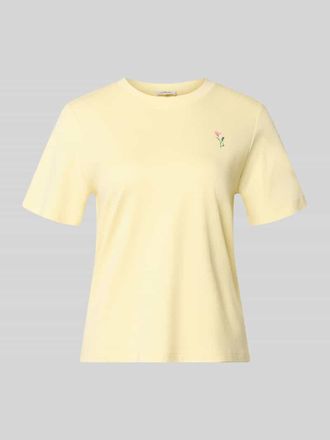 s.Oliver Red Label Regular Fit T-Shirt aus reiner Baumwolle