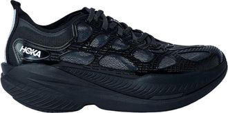 Hoka One One Homme, Sport, Noir, Taille: 43 1/2 EU Mach X Caged Baskets