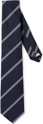 Au Printemps Paris Cravate en soie à rayures