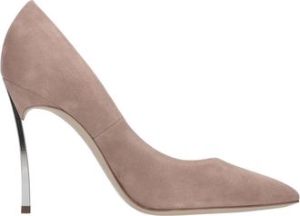 Casadei Femme, Chaussures, Rose, Taille: 39 1/2 EU Blade Suede Pump