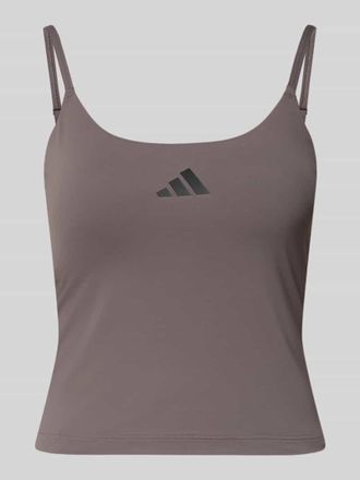 adidas Tanktop mit Label-Print