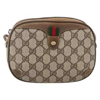 Gucci Sac bandouli&egrave;re vintage Pre-owned - Femme - Pre-owned - Brun - Taille: ONE Size