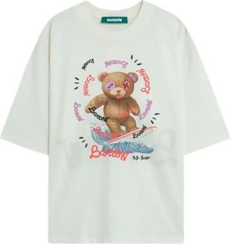 Barrow Barrow, Homme, Tops, Blanc, Taille: L T-shirt en jersey