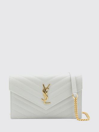 Saint Laurent Mini Sac Femme couleur Jaune Cr&egrave;me