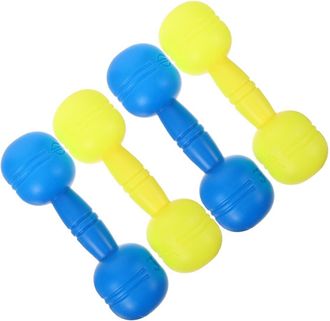 Cabilock 2 Paare Kinderhanteln Flexiblem Leichte Kinderkurzhanteln für Gymnastik und Bewegung Interaktive Trainingsgewichte für Jungen und Mädchen Robustes Fit