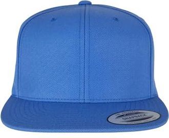Flexfit 6089m-classic Snapback Casquette de Baseball, Bleu Marine pâle, Taille Unique Mixte