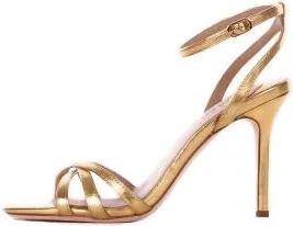 Ralph Lauren Femme, Chaussures, Jaune, Taille: 39 EU Sandales &agrave; Talons Hauts