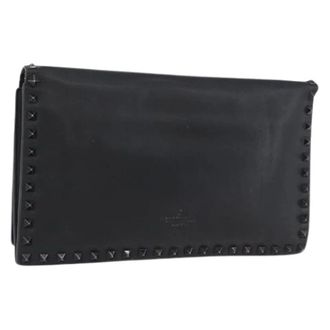 Valentino Pre-owned Vintage Clutch Bag - - Pre-owned - Damen - Schwarzk - ONE SIZE