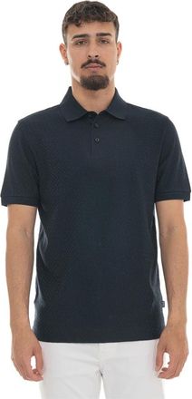 HUGO BOSS Homme, Tops, Bleu, Taille: 2XL H-Prout Short Sleeve Polo