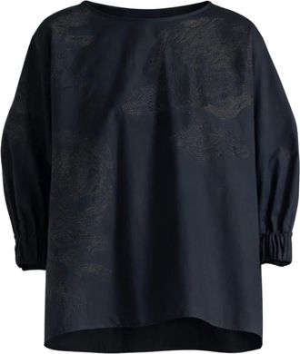Liviana Conti Femme, Blouses et Chemises, Noir, Taille: 40 FR Blouse