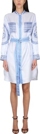 Burberry Damen, Kleider, Blau, SGr&ouml;&szlig;e