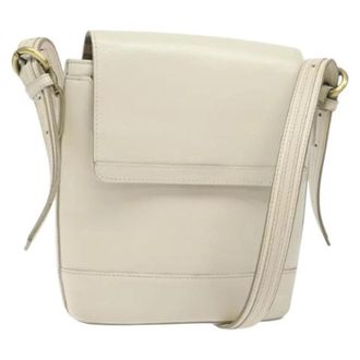 Burberry Pre-owned Leder Schultertasche - - Pre-owned - Damen - Beige - ONE SIZE