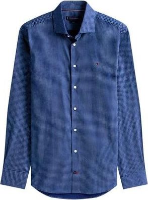 Tommy Hilfiger Baumwoll -Slim -Hemd - Blau