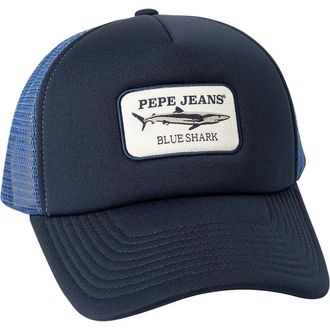 Pepe Jeans London Herren Smith Cap Verschluss, Blau (Dulwich Blue), Einheitsgr&ouml;&szlig;e