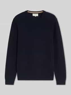 Tom Tailor Regular Fit Pullover mit Crew Neck Kragen