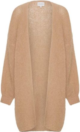 Americandreams Americandreams, Femme, Pulls, Brun, Taille: 38/40 FR Lee Midi Cardigan