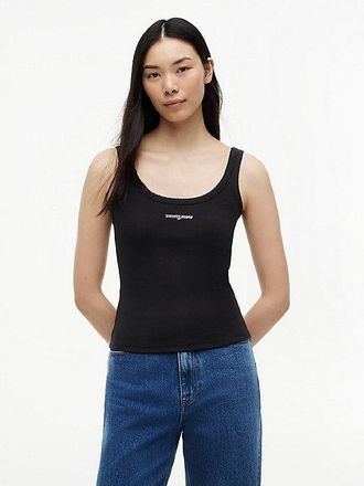 Tommy Hilfiger D&eacute;bardeur slim c&ocirc;tel&eacute; &agrave; logo brod&eacute;