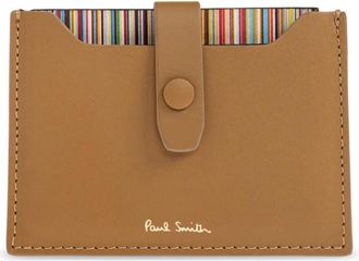 Paul Smith Homme, Accessoires, Brun, Taille: ONE Size Porte-cartes en cuir