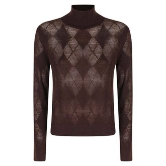 Ballantyne Rollkragenpullover - - Knitwear - Damen - Braun - L