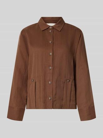 Fynch-Hatton Jacke mit Knopfleiste und aufgesetzten Taschen