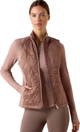 Ariat Womens Fusion Insulated Gilet in Antler, Size X-Large, by Ariat