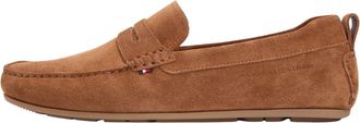 Tommy Hilfiger Herren Core Hilfiegr Suede Driver Fm0fm05789 Fahrerschuhe, Brown (Coconut Grove), 40.5 EU