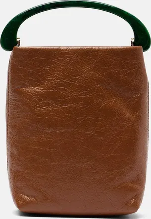 Dries Van Noten Tote Bag Micro aus Leder