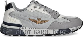 Aeronautica logo-detail sneakers - Grau