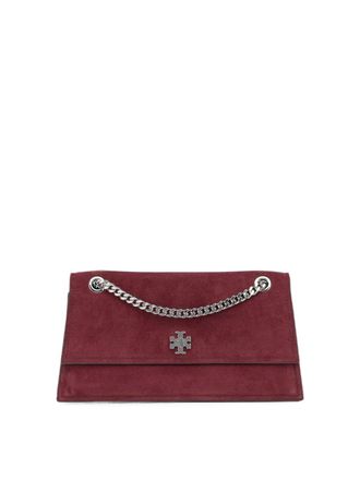 Tory Burch Sac Port&eacute; &Eacute;paule - Rouge Brun