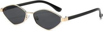 Generic Lunettes De Soleil Tendance &Agrave; Petite Monture For Hommes, For Les Vacances, D&eacute;placements, F&ecirc;tes, For Femmes(Black)