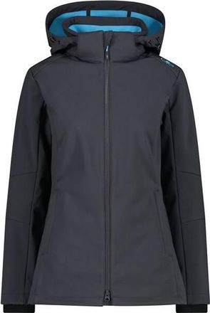 F.lli Campagnolo Damen Funktionsjacke WOMAN ZIP HOOD SOFTSHELL LONG JACKET
