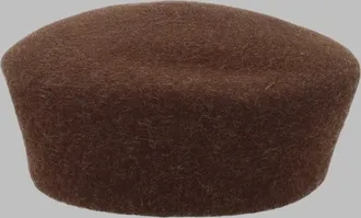 Ruslan Baginskiy MMM09.FW26_WFBROWN Felt Wool Beret - Brown