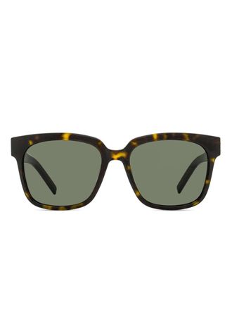 Saint Laurent Eyewear lunettes de soleil M40 à monture carrée - Marron
