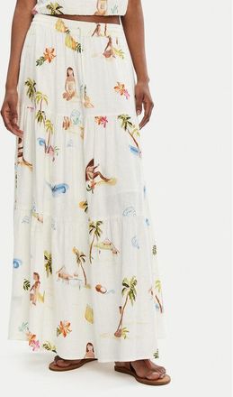 Seafolly Maxirock Isla Palm 55397-SK &Eacute;cru Regular Fit