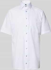 Olymp Modern Fit Kurzarmhemd mit Brusttasche