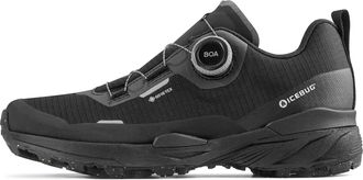 Icebug Rover 2 RB9X GTX - Damen Outdoorschuh, wasserdicht & rutschfest, mit BOA Fit System - Schwarz, EU 38