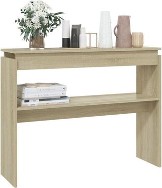 Les Tendances Console Chêne sonoma 102x30x80
