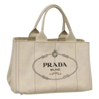 Prada Damen, Pre-Owned, Weiß, ONE SIZEGröße