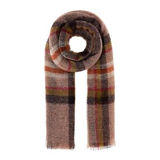 S&eacute;fr Homme, Accessoires, Multicolore, Taille: ONE Size &Eacute;charpe Brod&eacute;e en M&eacute;lange dAlpaga