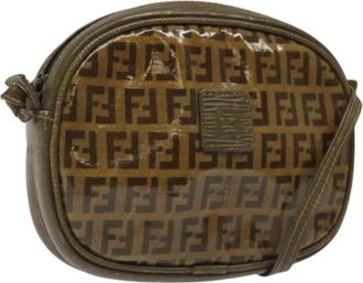 Fendi Pre-owned Toile sacs-fendi - Femme - Pre-owned - Brun - Taille: ONE Size