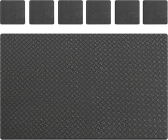 Generic Laufbandmatte von Laufband, Anti-Rutsch-Pad f&uuml;r zu Hause Fitness | Bodenschutzmatte f&uuml;r Bodenschutz Zum Schutz des Bodens F&uuml;r Prote