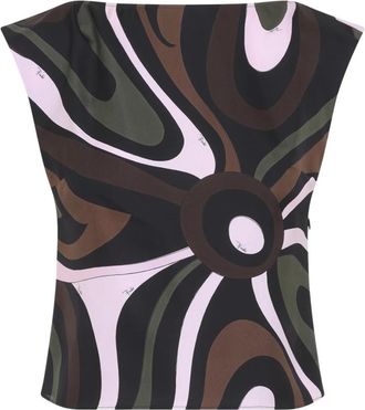 Pucci Damen, Oberteile, Mehrfarbig, XSGr&ouml;&szlig;e