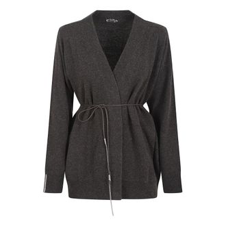 PESERICO Damen, Strickwaren, Braun, MGröße