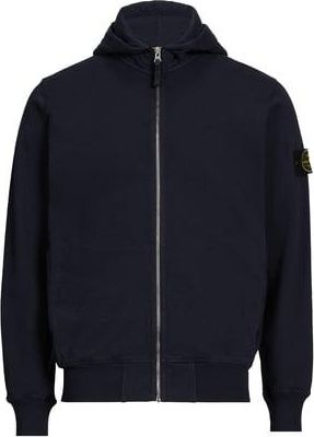 Stone Island Hoodie à glissière en coton