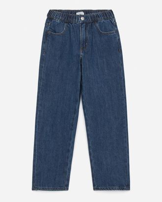 Arket Pull-on-Jeans -Blau