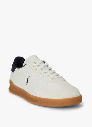 Polo Ralph Lauren Baskets basses brod&eacute;es en cuir de vache