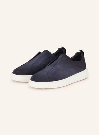 Santoni Slip-On-Sneaker Victory blau