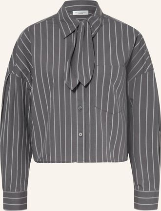 Marc O'Polo Denim Marc Opolo Denim Hemdbluse Mit Abnehmbarer Schluppe grau